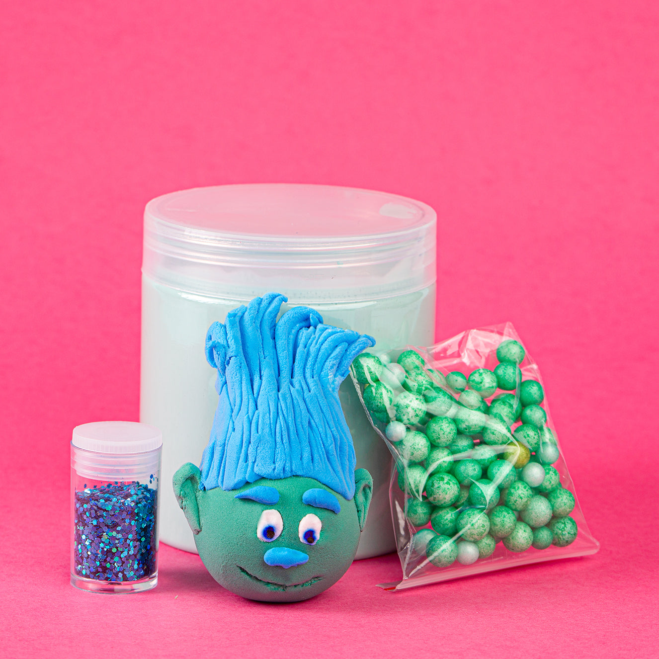 ماماسيما برانش الترول سلايم l MamaSima Branch the Troll Themed Slime ...